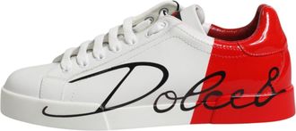 Dolce & Gabbana Portofino Sneaker - White