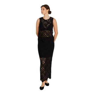 Rue de Femme RUE de Femme, Femme, Robes, Noir, Taille: 36 FR Mellina Dress