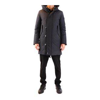 Peuterey Kasa Parka - - Coats - Herren - Schwarzk - XS