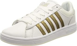 K-Swiss Court Winston Baskets pour femme, blanc/blanc, 37,5 EU