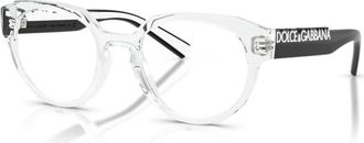 Dolce & Gabbana unisex, Accessoires, Blanc, Taille: 51 MM Dg5113 3133 Lunettes