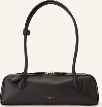 Alaia Ala&iuml;a Schultertasche Le Teckel Medium braun