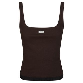 Entire studios Lounge Tank - - Tops - Damen - Braun - XS
