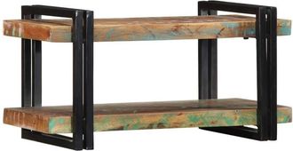 vidaXL Vidaxl - tag&egrave;re murale multicolore bois massif r&eacute;cup&eacute;ration