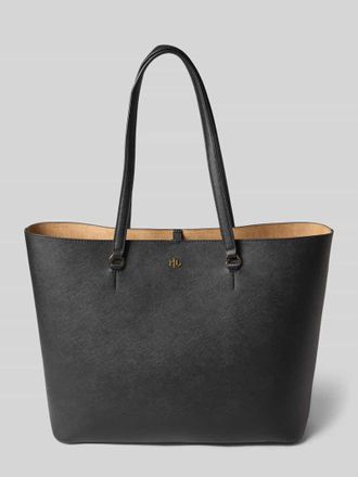 Lauren Ralph Lauren Tote Bag aus Rindsleder mit Label-Applikation Modell KARLY