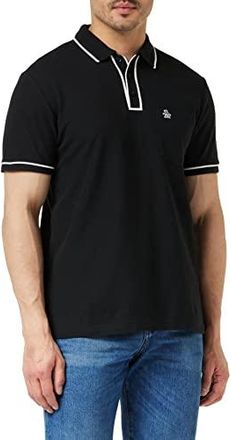 Original Penguin Earl Polo Org PIQ St pour Homme, Noir véritable., XXL