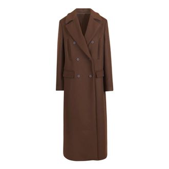 Semicouture Femme, Manteaux, Brun, Taille: 46 FR Cappotto Clau