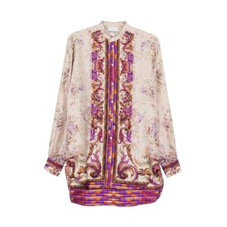 Pierre-Louis Mascia Femme, Blouses et Chemises, Multicolore, Taille: 40 FR Aloe Longsleeve Shirt