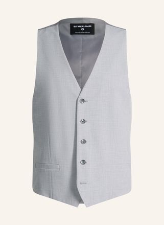 Strellson Anzugweste ves2 Extra Slim Fit grau