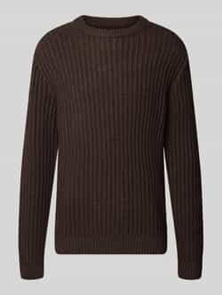Jack & Jones Regular Fit Strickpullover aus Baumwoll-Mix Modell AXON