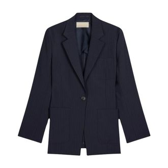 Vanessa Bruno Caline Jacket - Femme - Vestes - Bleu - Taille: 36 FR