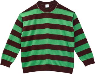 Paul Smith Femme, Pulls, Multicolore, Taille: 40 FR Maglione Over Righe Lambswool Blend