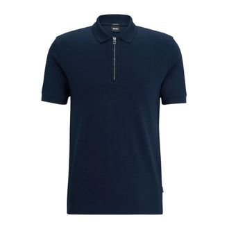HUGO BOSS Polston 11 Polo - - Tops - Herren - Blau - XL