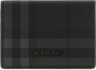 Burberry Porte-cartes imprim&eacute; en toile - Homme - Accessoires - Gris - Taille: ONE Size