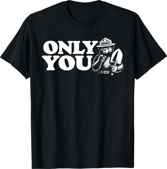 Giant Step Design Co. Only You Vintage Pointing Smokey Bear T-Shirt
