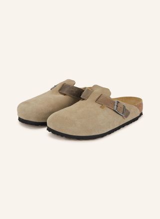 Birkenstock Pantoletten Boston beige
