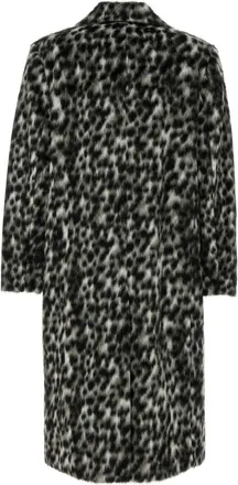Michael Kors Leopard Coat - Gray