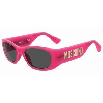 Moschino Stylische Sonnenbrille Mu1/Ir - - Accessories - Damen - Rosa - 55 MM