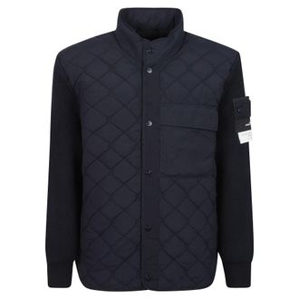 Stone Island Stone Island Manteaux - Homme - Vestes - Bleu - Taille: XL