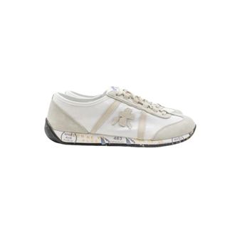 Premiata Homme, Chaussures, Beige, Taille: 44 EU Baskets basses blanc, beige, gris