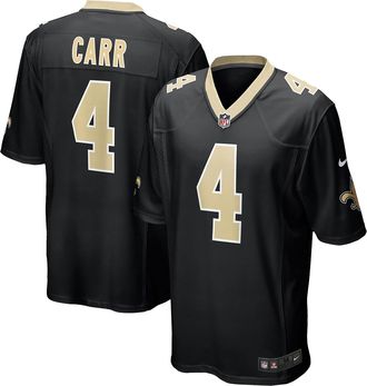 Nike NFL New Orleans Saints 4 Derek Carr Heimspiel-Trikot