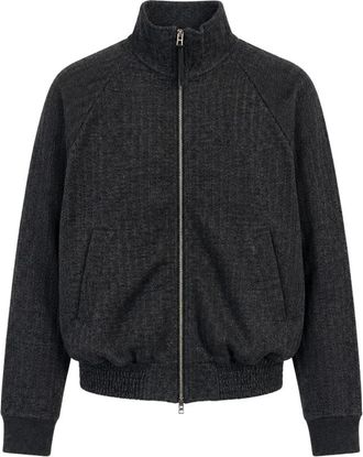 Tom Ford Homme, Sweatshirts et sweats &agrave; capuche, Gris, Taille: M Zip-throughs