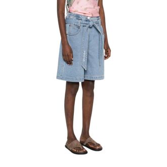 Pinko Pinko, Damen, Shorts, Blau, W28Gr&ouml;&szlig;e
