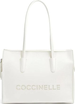 Coccinelle Femme, Sacs, Blanc, Taille: ONE Size Tote Bag