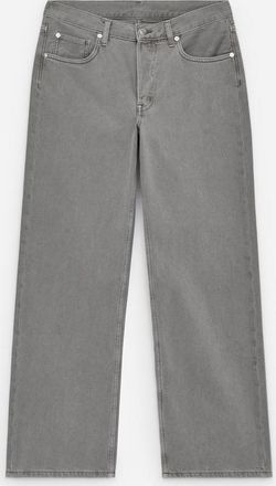 Arket SHORE Boyfriend-Jeans -Silberfarben