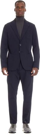 Herno Homme, Costumes, Bleu, Taille: XL Blazer crois&eacute;