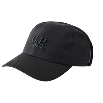 C.P. Company Recycelte Chrome-R Google Cap mit gebogenem Schirm - - Accessories - unisex - Blau - M