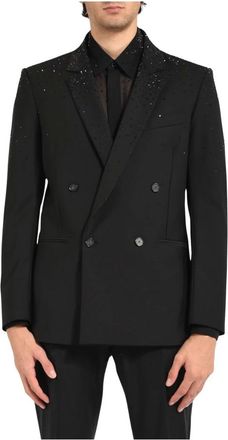 Patrizia Pepe Homme, Vestes, Noir, Taille: XL Blazer