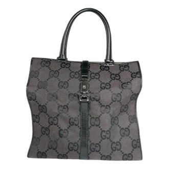 Gucci Sac &agrave; main en cuir Pre-owned - Femme - Pre-owned - Noir - Taille: ONE Size
