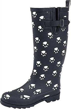 StormWells Bottes de pluie - Femme (39 FR) (Bleu marine)