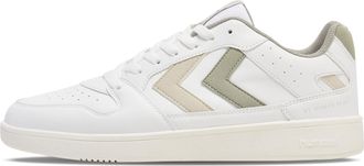 Hummel Damen ST. Power Play WMNS Sneaker, White/Seagrass/Bone White, 39 EU