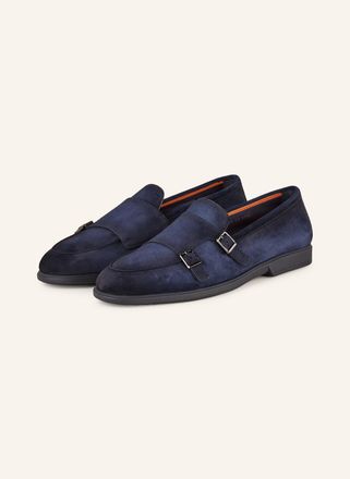 Santoni Double-Monks blau