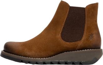 FLY London Femme Salv195fly Bottine, Tabac, 36 EU