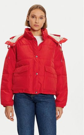 Lee Daunenjacke 112355190 Rot Relaxed Fit