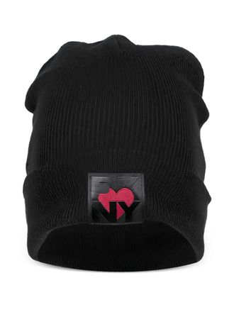 DKNY bonnet &agrave; patch logo - Noir