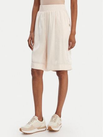 Liu Jo Stoffshorts TA6074 T322A Beige Relaxed Fit