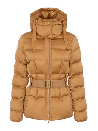 Elisabetta Franchi Daunenjacke - Braun