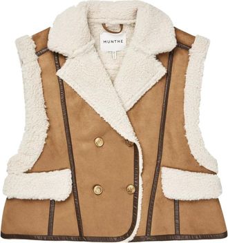 Munthe Femme, Vestes, Brun, Taille: 42 FR Vestes