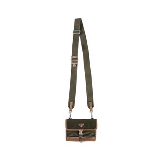 Prada Re-Nylon and suede smartphone case