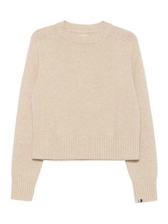 Extreme Cashmere Pull Col Rond - Beige