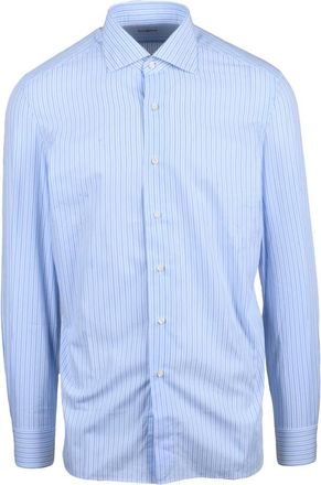 Errico Formicola Homme, Chemises, Bleu, Taille: XL Chemise Errico Formicola