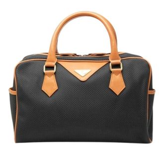 Saint Laurent Sac Boston Pre-owned - Femme - Pre-owned - Noir - Taille: ONE Size