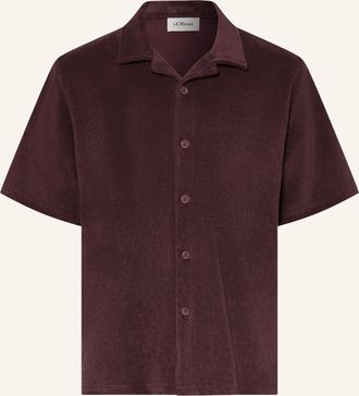 s.Oliver S.Oliver Red Resorthemd Aus Frottee braun