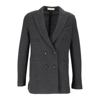 Circolo 1901 Blazer Doppiopetto - Femme - Vestes - Gris - Taille: 42 FR