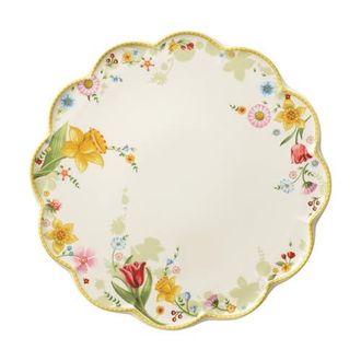 Villeroy & Boch Spring Awakening Plat De Service &Agrave; G&acirc;teau 33 Cm, Garanti Lave-Vaisselle, Pr&eacute;sentoir &Agrave; G&acirc;teau, D&eacute;corations De P&acirc;ques, P&acirc;ques D&eacute;coration, D&eacute;co De P&acirc;ques
