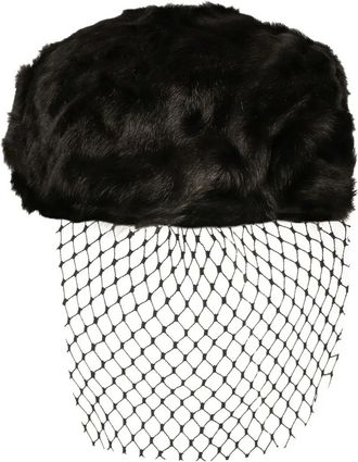 Dolce & Gabbana casquette à détail de voile - Noir